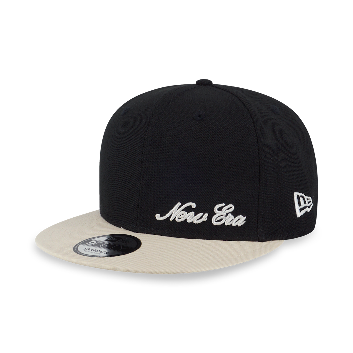 NEW ERA BASIC LIGHT CREAM VISOR BLACK 9FIFTY CAP – New Era Cap Thailand