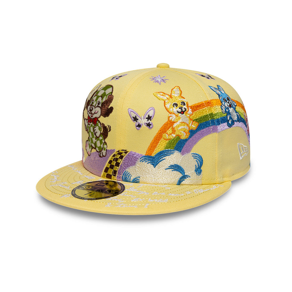 New Era หมวกรุ่น NEW ERA X KENZO ANIMAL EMBROIDERIES SOFT YELLOW 59FIF ...