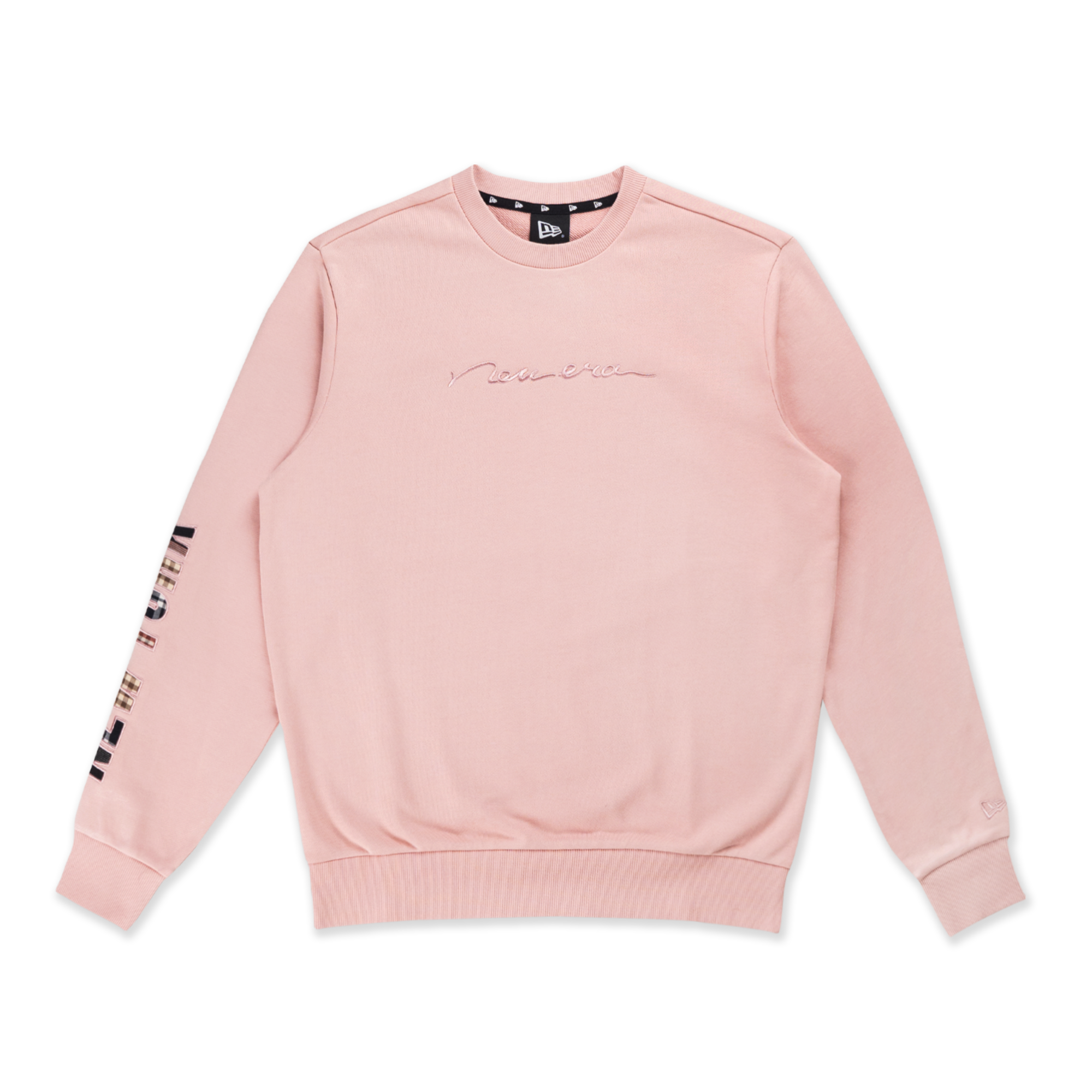New Era เสื้อสเวตเชิ้ตรุ่น New Era Preppy Dirty Pink Crew Neck Sweatsh ...