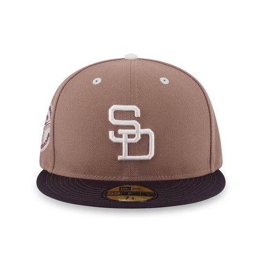 New Era หมวกรุ่น 59Fifty Pack - Iced Latte San Diego Padres Cooperstow ...