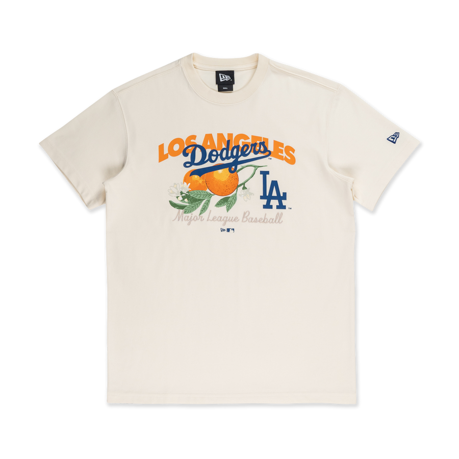 New Era เสื้อยืดแขนสั้นรุ่น Los Angeles Dodgers Harvest Merch Chrome W ...