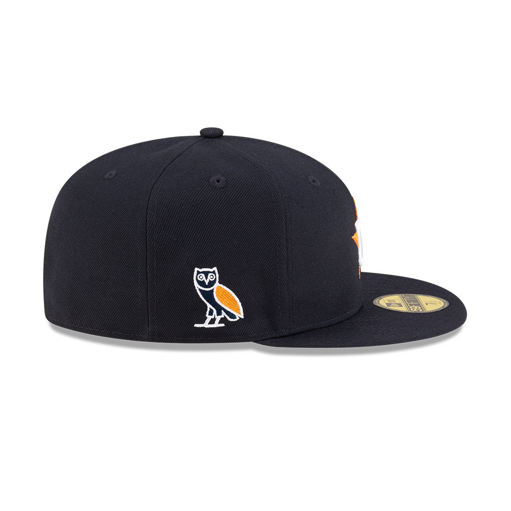 OVO x MLB HOUSTON ASTROS NAVY 59FIFTY CAP – New Era Cap Thailand