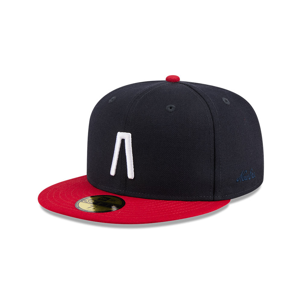 New Era หมวกรุ่น Fear Of God X Mlb Mlb Generic Logo Navy 59Fifty Cap ...